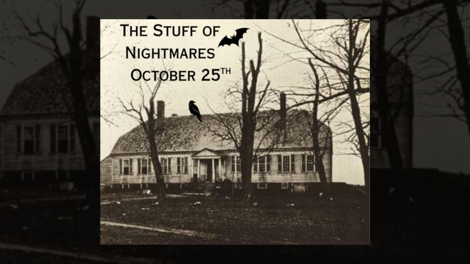 The Stuff of Nightmares – A Gothic Literature Experience - The Henry ...
